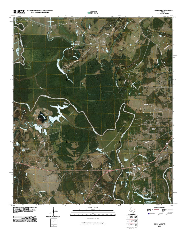 Topographic Map of Long Lake | PDF | United States Geological Survey ...