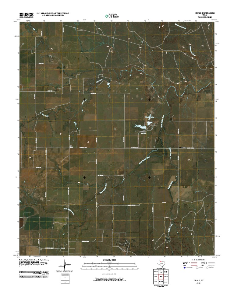 Topographic Map of Chalk | PDF | United States Geological Survey | Map