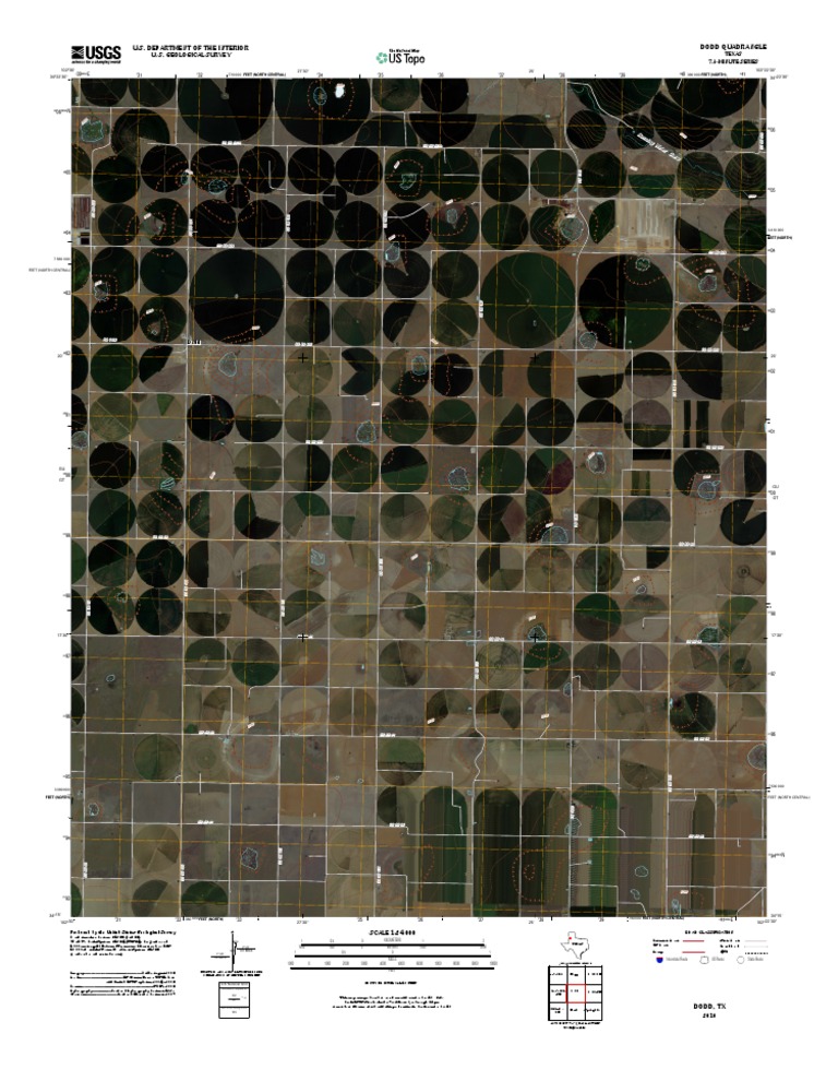 Topographic Map of Dodd | PDF