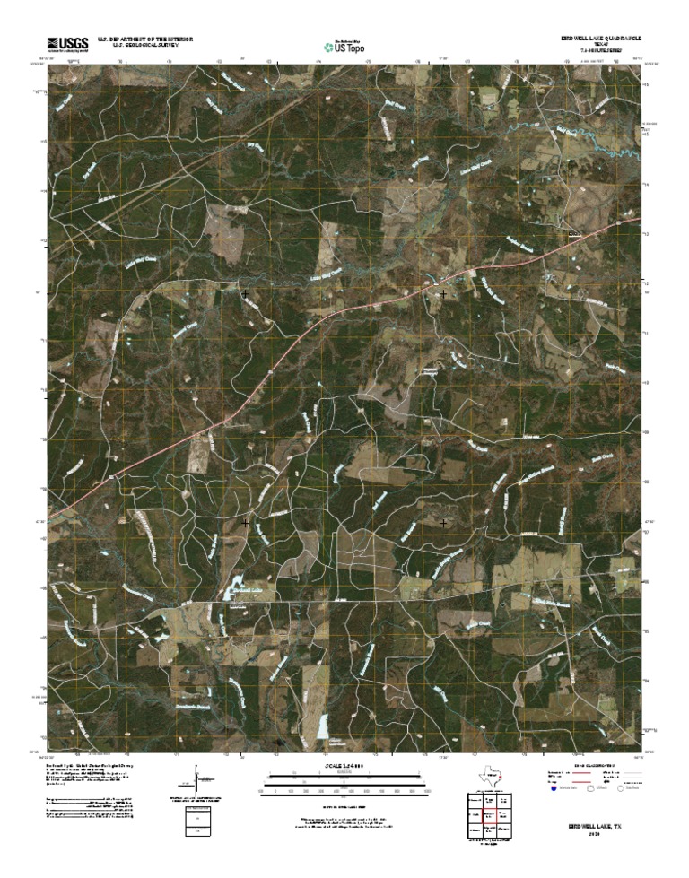 Topographic Map of Birdwell Lake | PDF | Geomatics | Cartography