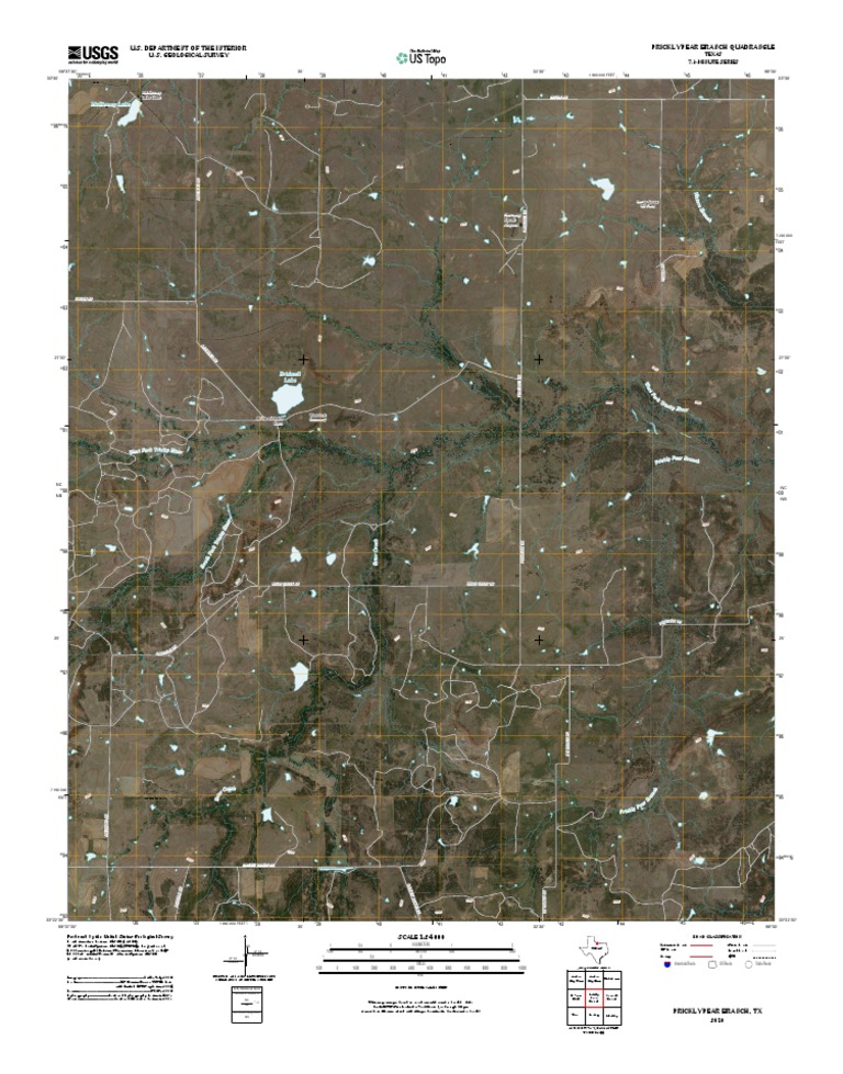 Topographic Map of Prickly Pear Branch | PDF