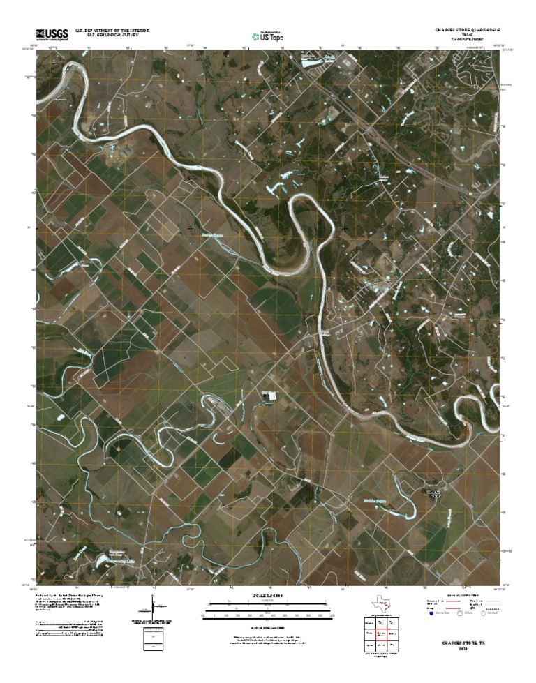 Topographic Map of Chances Store | PDF