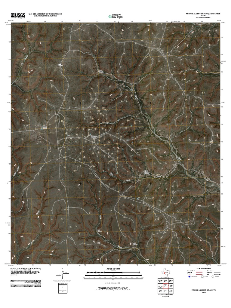 Topographic Map of Prince Albert Draw | PDF | United States Geological ...