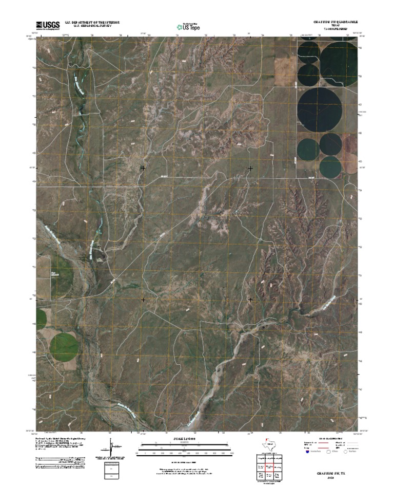 Topographic Map of Channing NW | PDF | Geomatics | Cartography