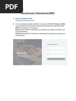 Cómo Autorizar un DEBIN en Bancos | PDF | Bancario | Industrias de servicio