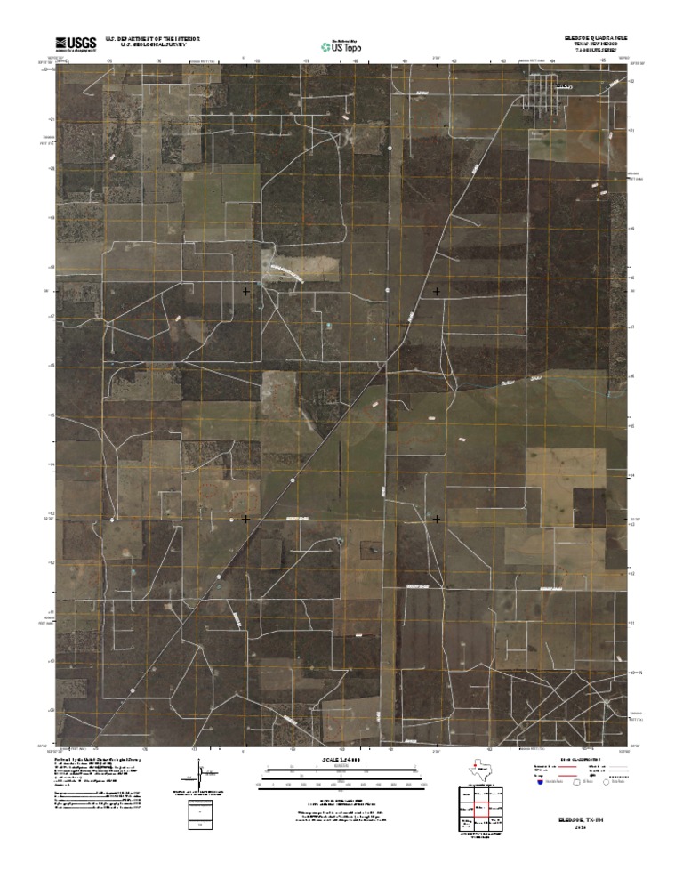 Topographic Map of Bledsoe | PDF