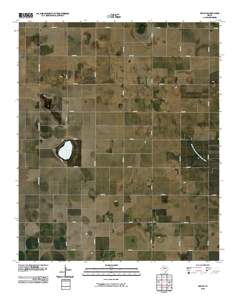 Topographic Map of Draw | PDF | United States Geological Survey ...