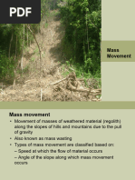 Mass Movement Prevention and Mitigation Guide | PDF | Erosion | Soil
