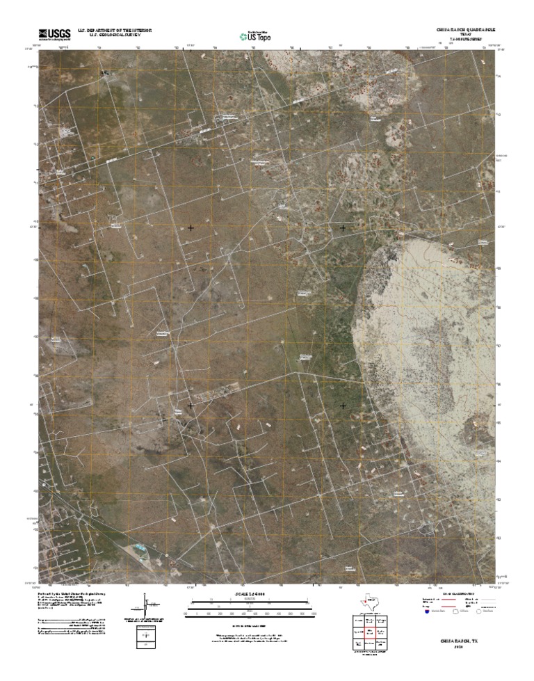 Topographic Map of China Ranch | PDF | Home & Garden