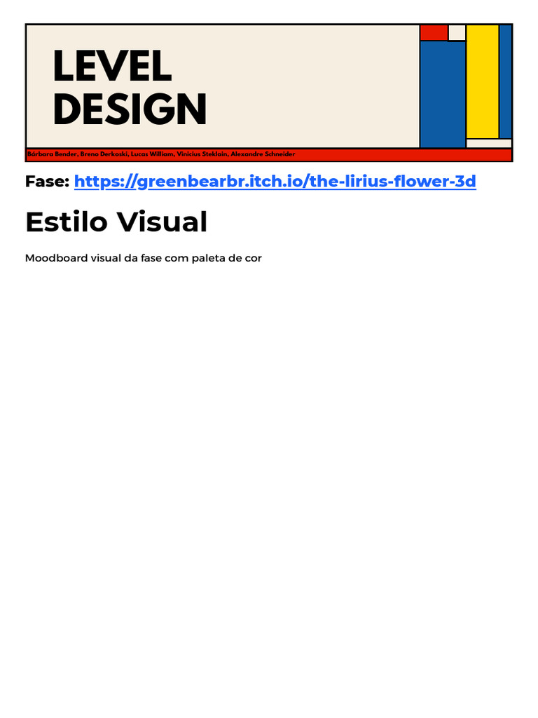 Estudo Visual - The Lirius Flower | PDF