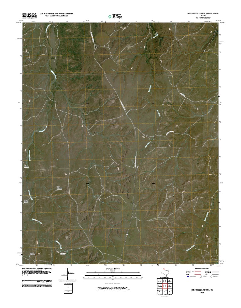 Topographic Map of Dry Creek South | PDF