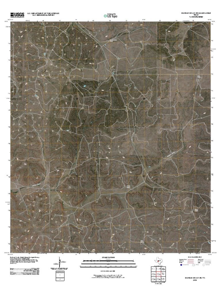 Topographic Map of Dunbar Draw NE | PDF | Cooking, Food & Wine | Home ...