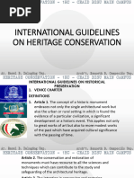 ICOMOS (1964) - International Charter For The Conservation and ...