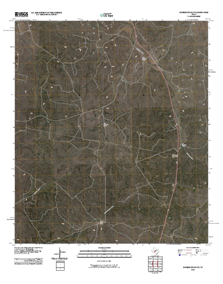 Topographic Map of Dunbar Draw SW | PDF | United States Geological ...