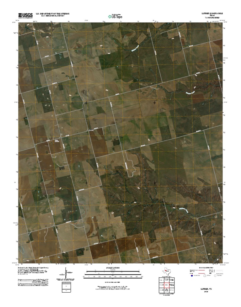 Topographic Map of Luther | PDF | United States Geological Survey ...