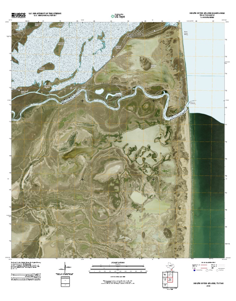 Mouth of Rio Grande Map Overview | PDF | Travel