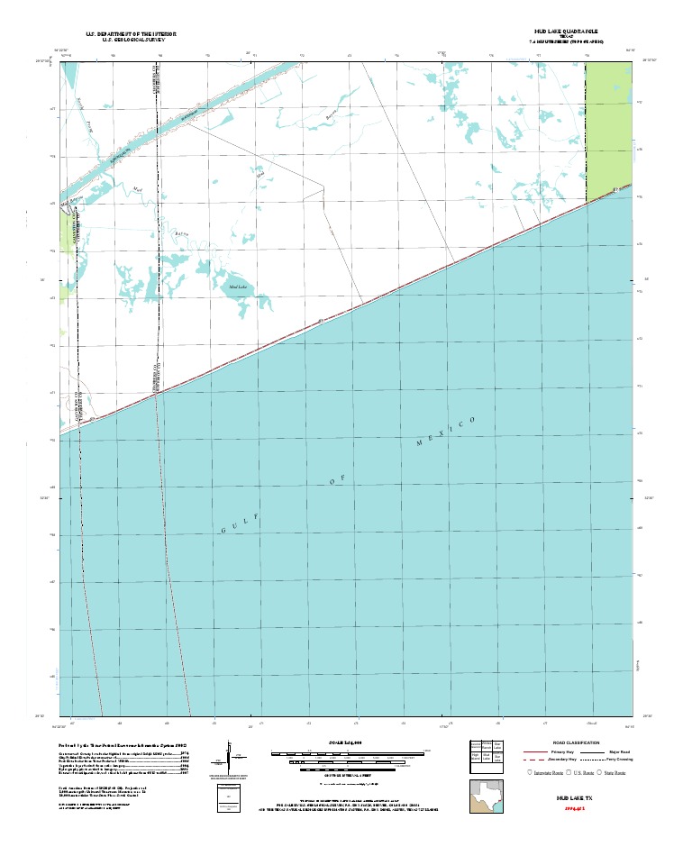 Topographic Map of Mud Lake | PDF | Home & Garden | Science & Mathematics