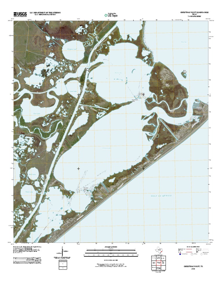 Topographic Map of Christmas Point | PDF | United States Geological ...
