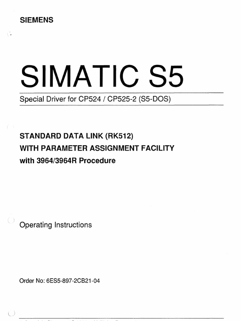 Standard Data Link (Rk512) | PDF | Parameter (Computer Programming ...