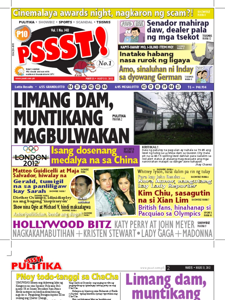 PSSST July 31 2012 Issue | PDF