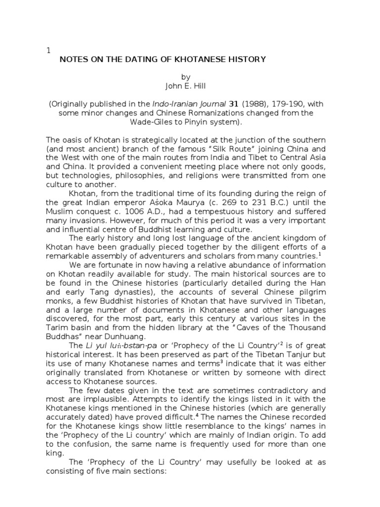 KHOTAN - Revised Times Ext Roman Font | PDF | Religion And Belief