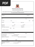 PSC Employment Application Form 2016 | PDF