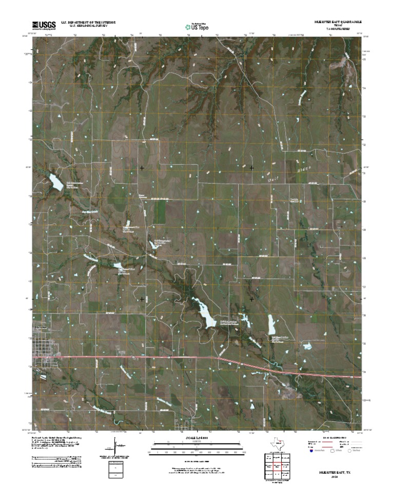 Topographic Map of Muenster East | PDF | United States Geological ...