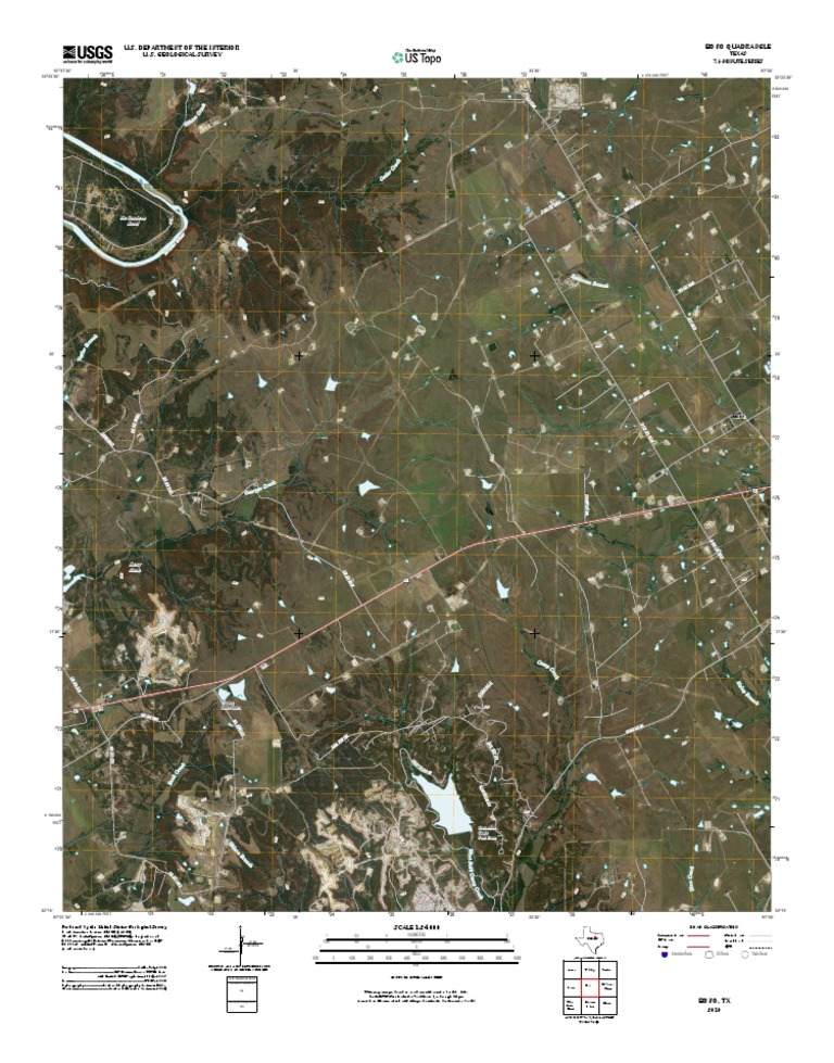 Topographic Map of Bono | PDF