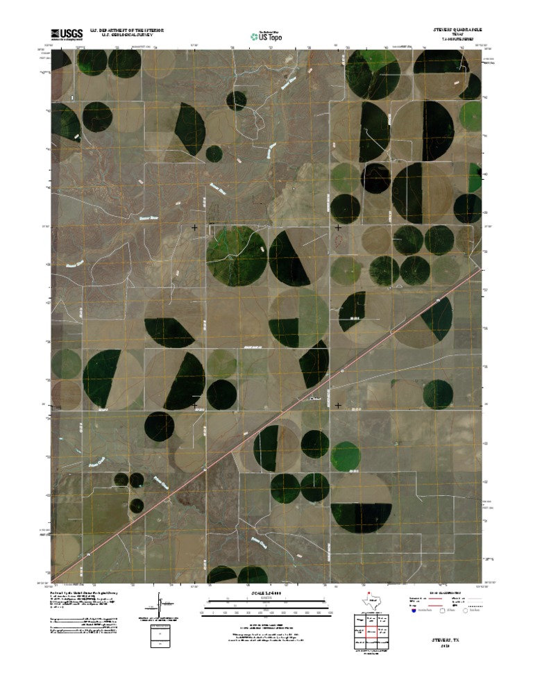 Topographic Map of Stevens | PDF | Science & Mathematics