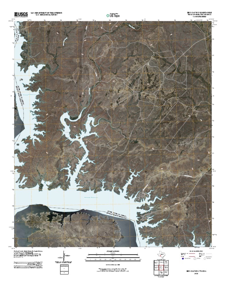 Topographic Map of Box Canyon | PDF | Geomatics | Cartography