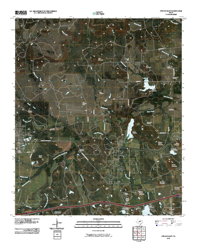 Strawn East Quadrangle Map Overview | PDF | United States Geological ...