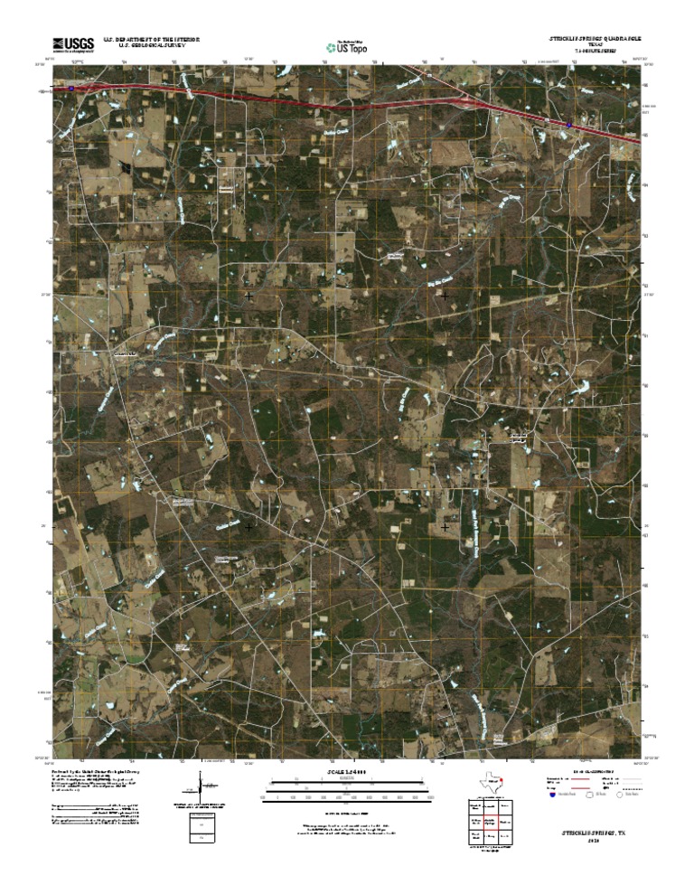 Stricklin Springs Quadrangle Map | PDF
