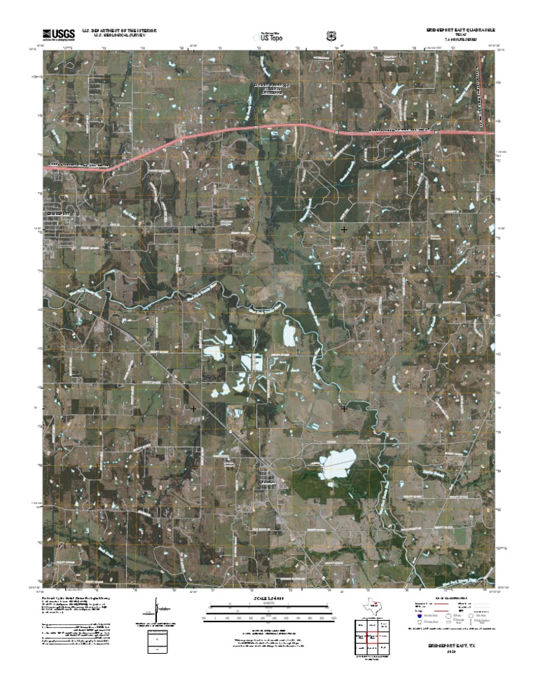 Topographic Map of Bridgeport East | PDF | United States Geological ...