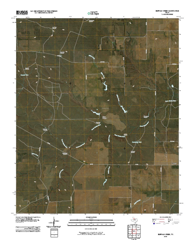 Topographic Map of Buffalo Creek | PDF | United States Geological ...