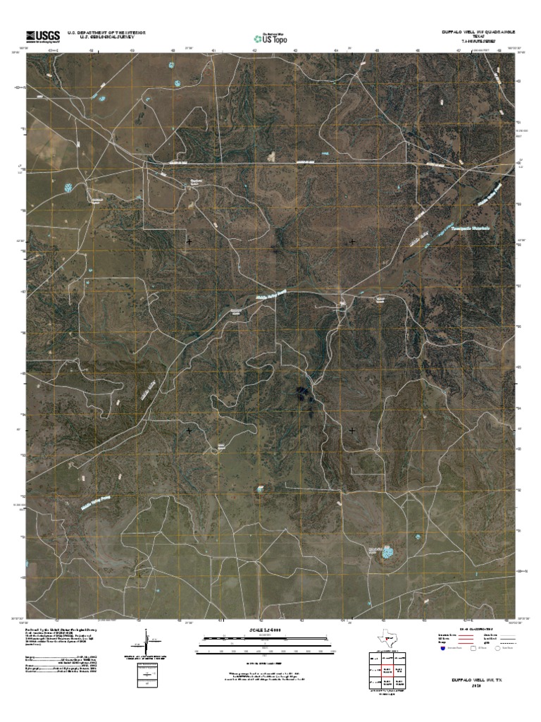 Topographic Map of Buffalo Well NW | PDF