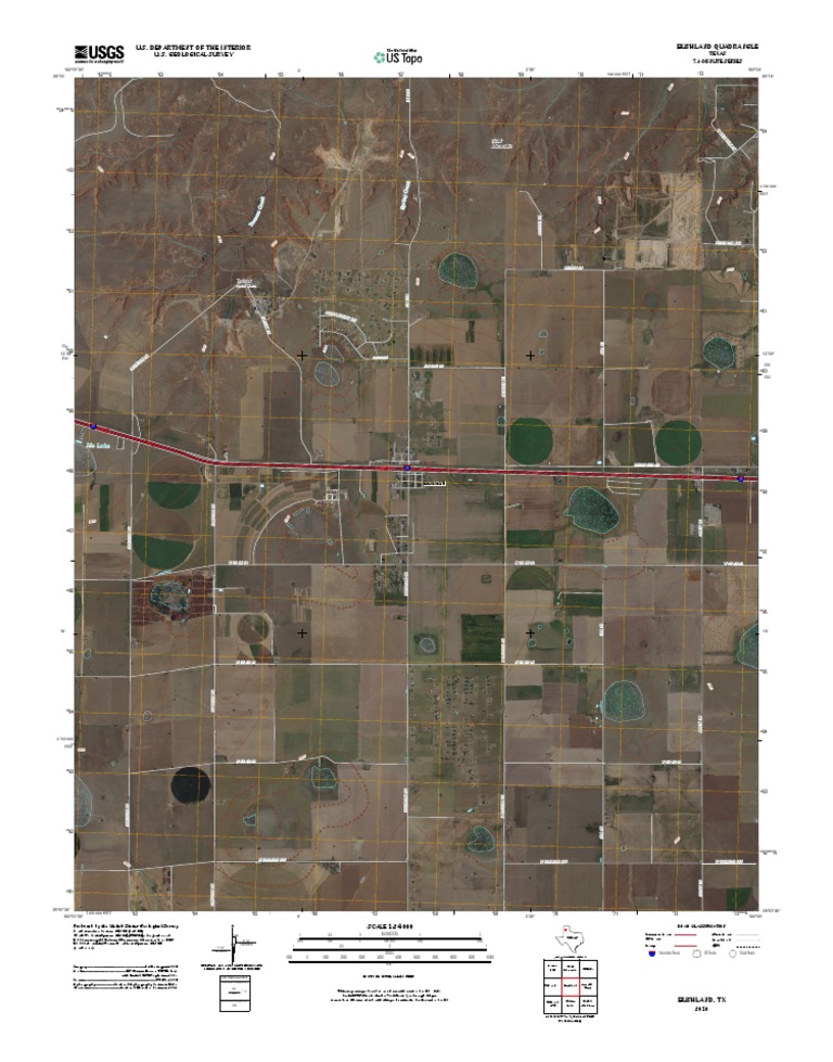 Topographic Map of Bushland | PDF | Sports & Recreation | Science ...