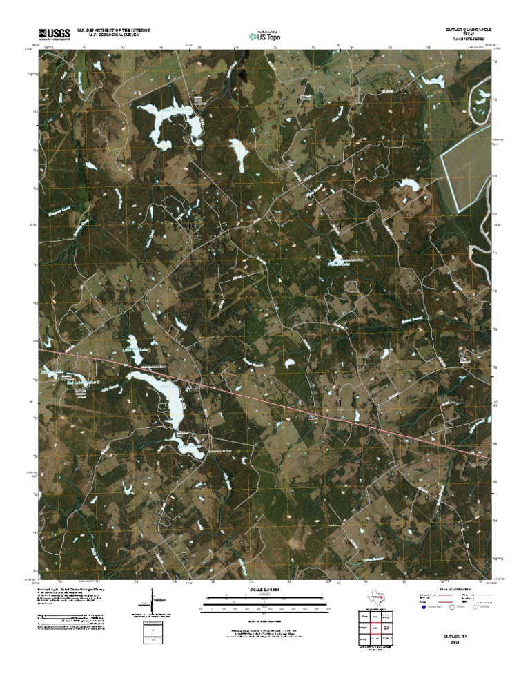 Topographic Map of Butler | PDF