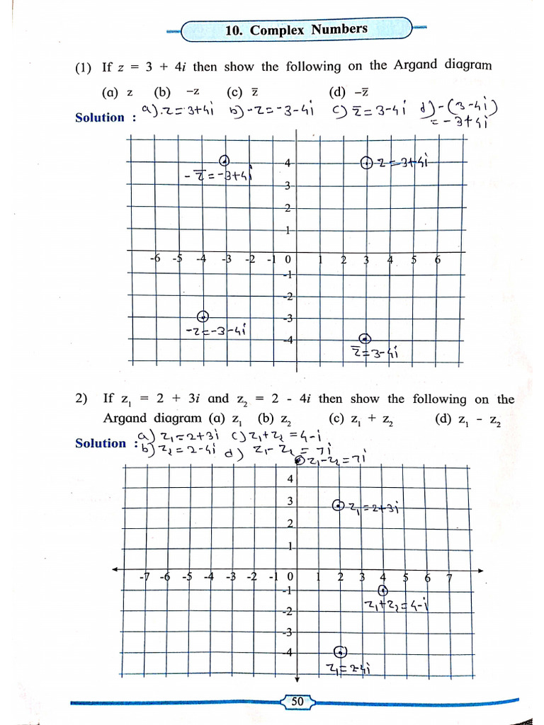 Practical 10 Complex Numbers 1 | PDF