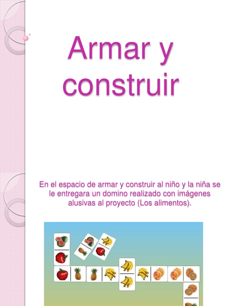 Armar y Construir | PDF