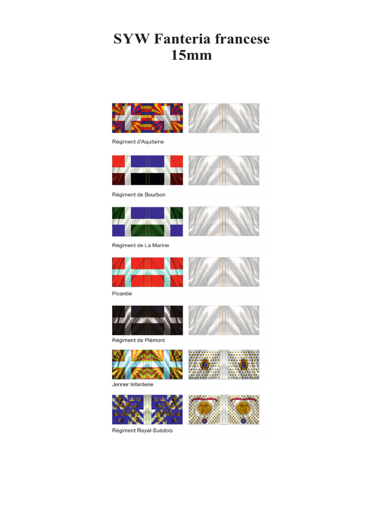 SYW French Infantry | PDF