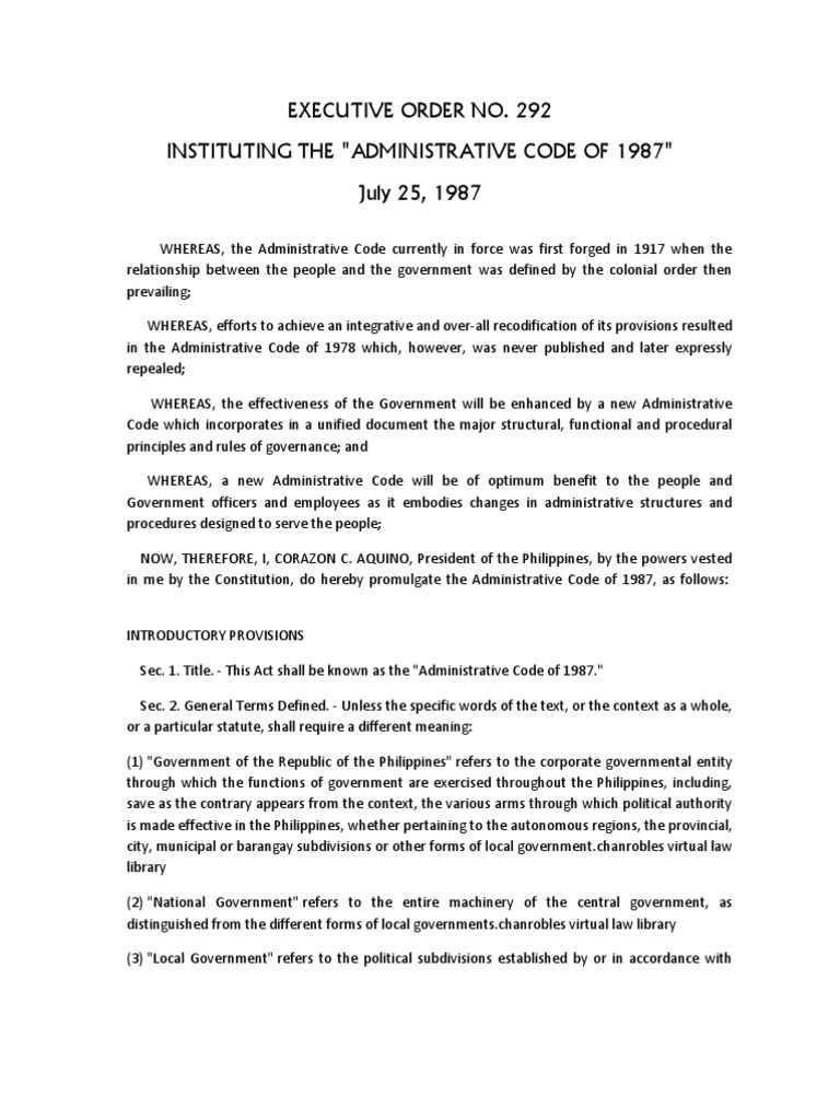 Administrative Code of the Philippines | Oath Of Office | Initiative