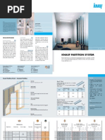 Knauf Metal Profiles Brochure PDF | PDF | Framing (Construction) | Drywall
