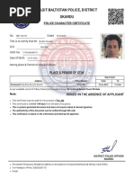 TCI Police Record Application Form | PDF | Criminal Record | Government ...