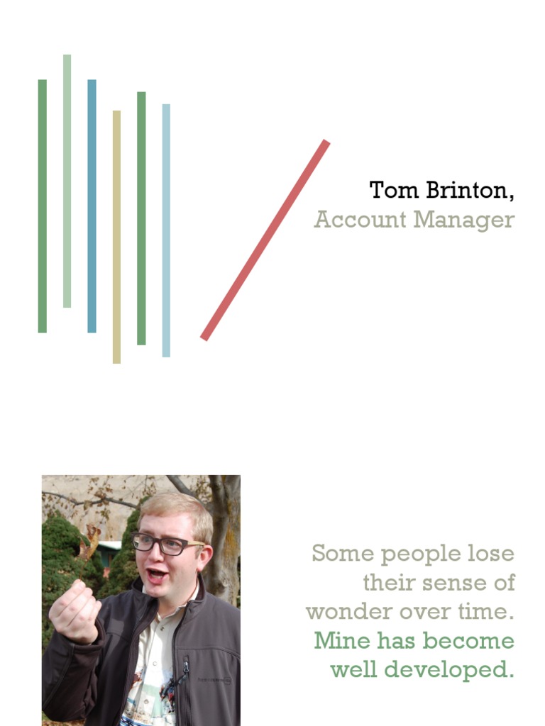 Tom Brinton's Creative Manifesto | PDF | Brand | Advertising