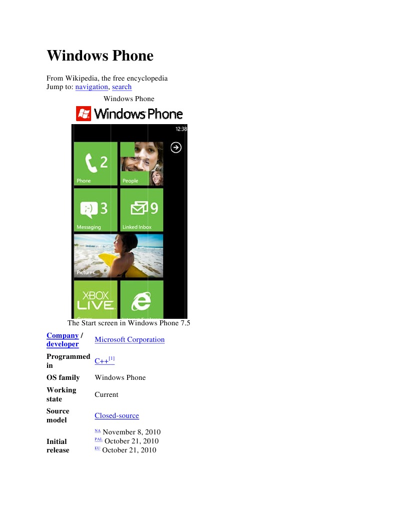 Windows Phone Windows Phone Windows Phone Windows Phone: Navigation ...