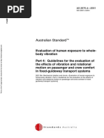 ISO 2631-1:1997 Whole-Body Vibration Standards | PDF | International ...
