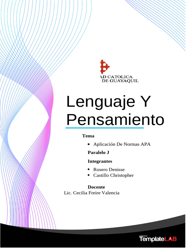 Cover Page Template 4 - TemplateLab | PDF