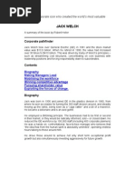Jack Welch's 4E Leadership Model | PDF | Leadership | Labour