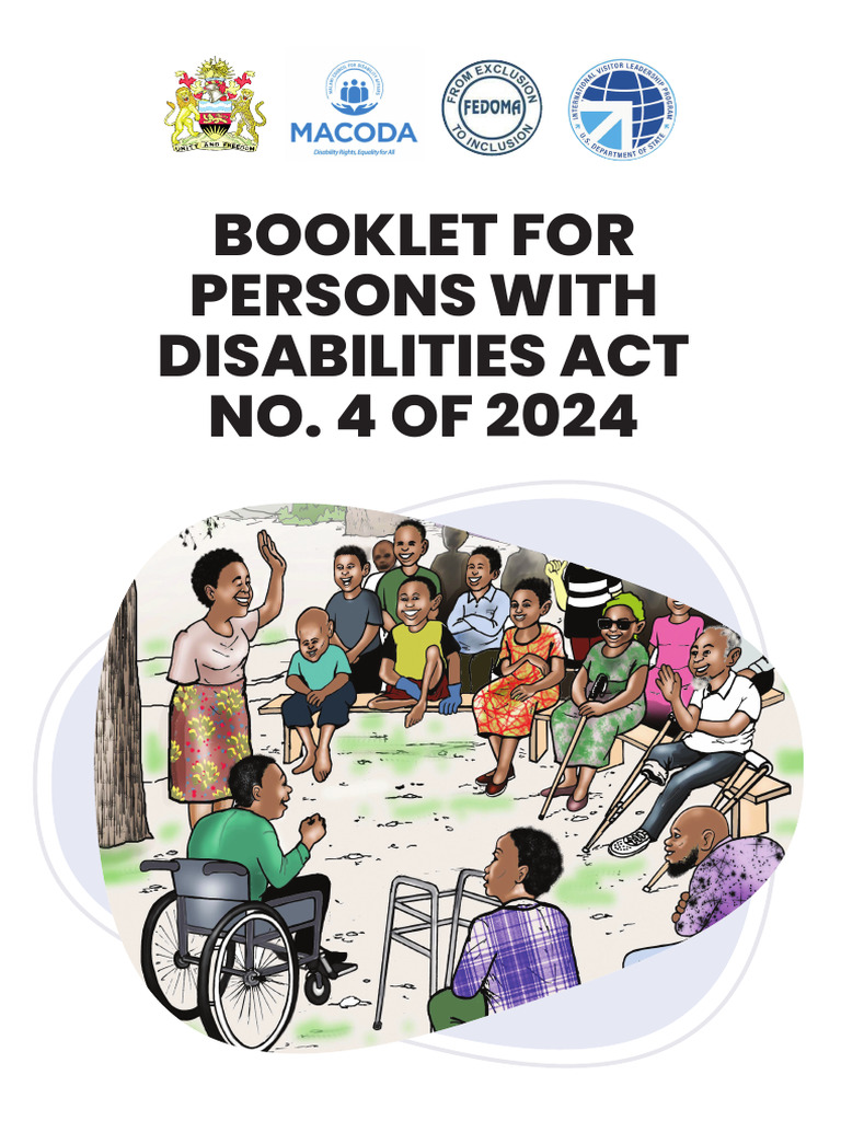 Persons With Disabilities Act - Easy Read Version | PDF | Disability ...