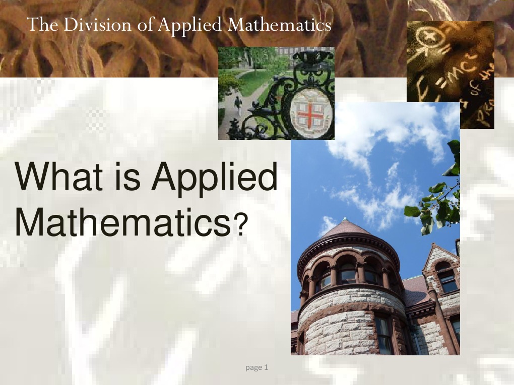 Understanding Applied Mathematics | PDF